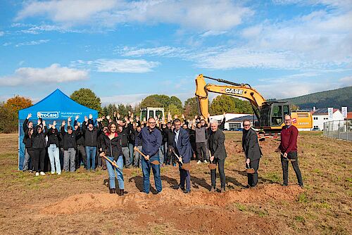 Spatenstich für Neubau bei ProCase in Miltenberg
